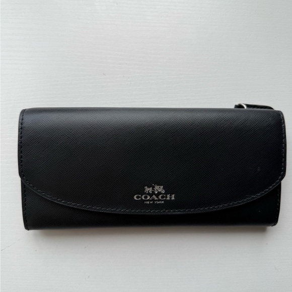 Coach | Accessories | Coach Slim Envelope Leather Wallet With Removable ...